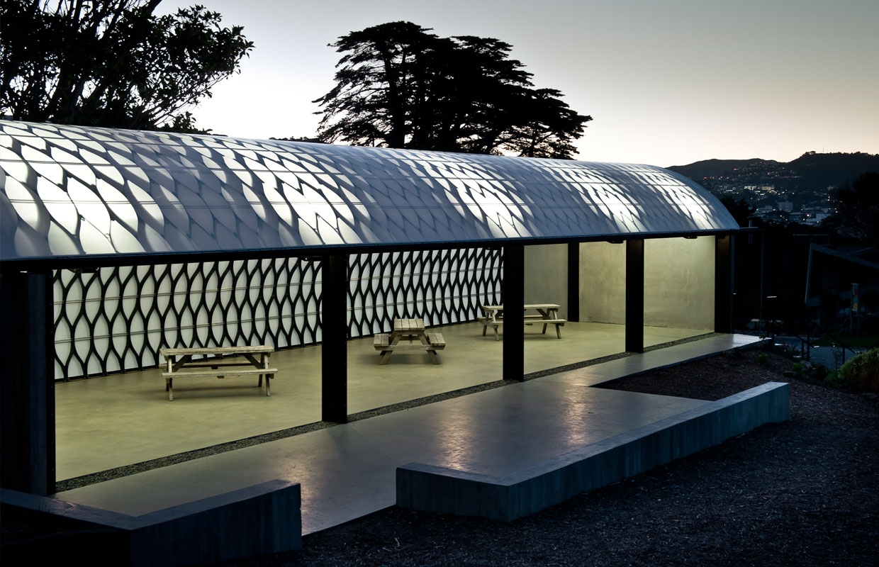 Wellington-Zoo-Pavilion-night – Assembly Architects | Leading ...